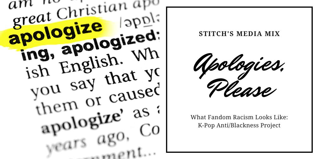 Apologies, Please – Stitch's Media Mix