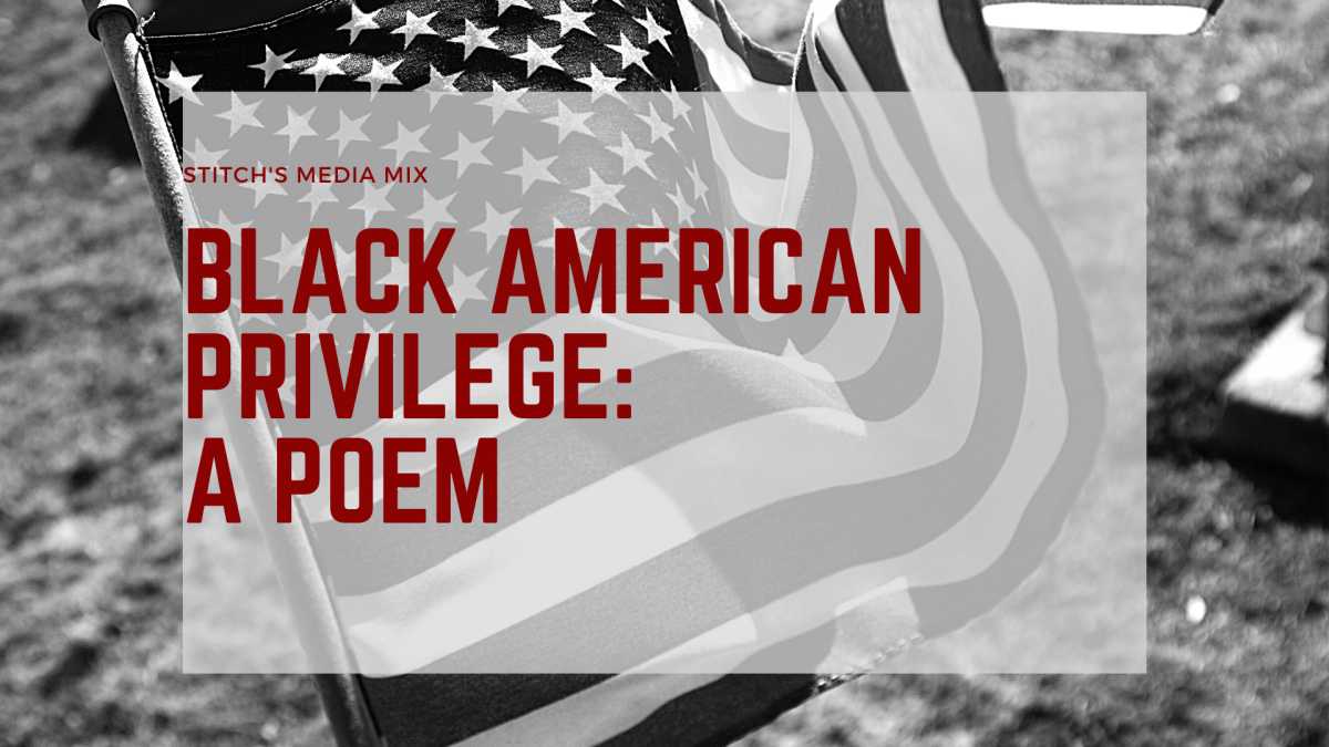 Black American Privilege: A Poem – Stitch's Media Mix