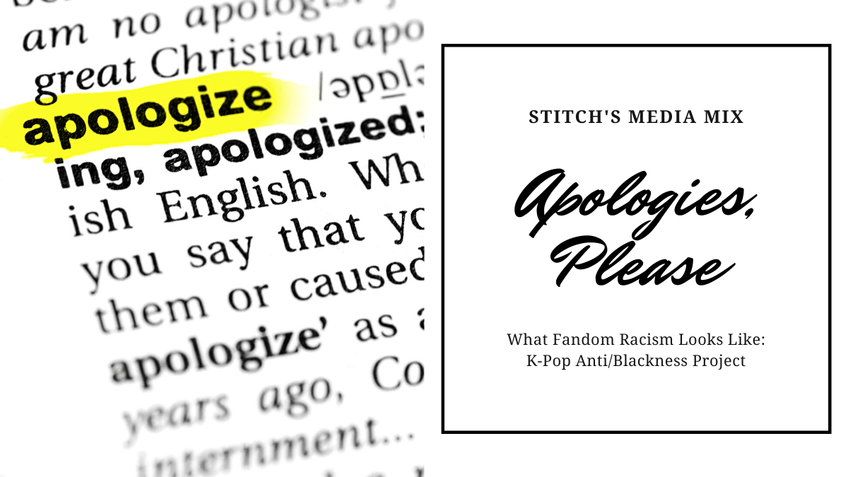 Apologies, Please – Stitch's Media Mix