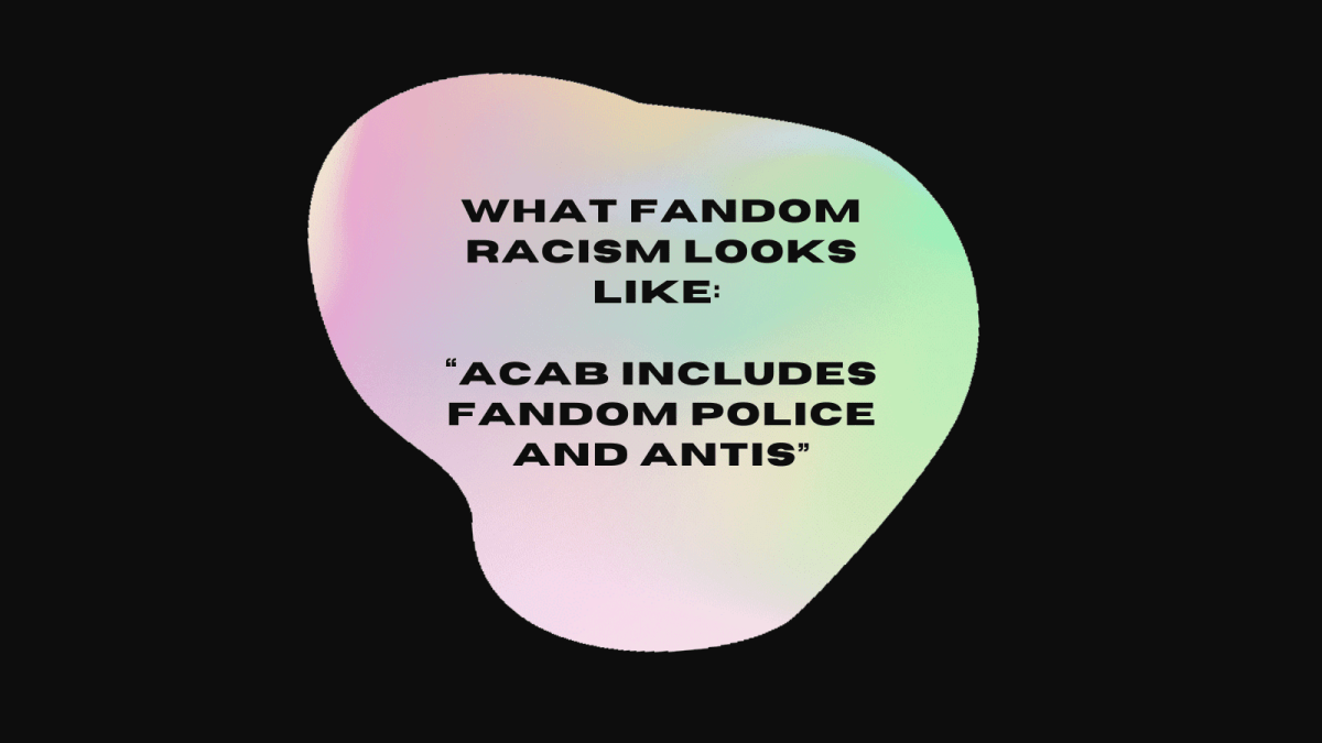 What Fandom Racism Looks Like: “ACAB includes Fandom Police and Antis ...